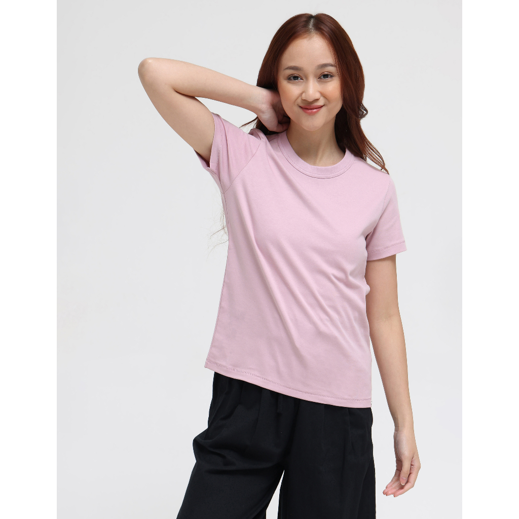 Jual Suko T-Shirt Kaos Kerah Bulat Lengan Pendek Wanita 117715368 ...