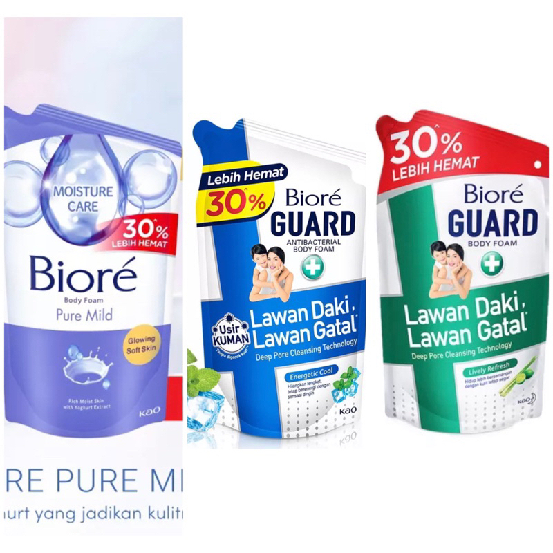 Jual Biore Body Foam Guard 800 ml | Shopee Indonesia