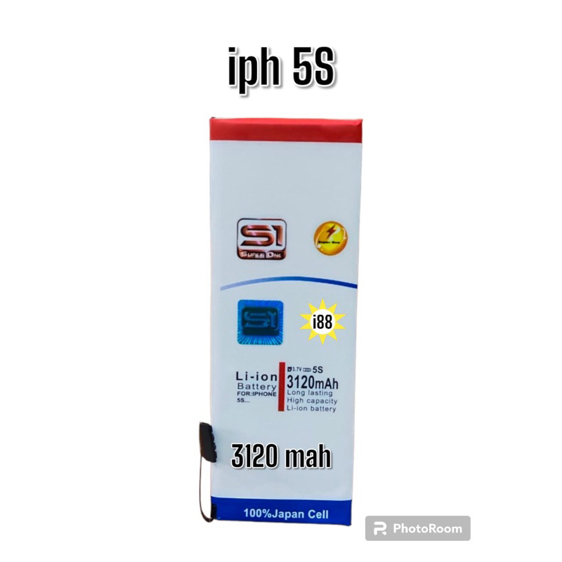 Jual BATTERAI BATTERY DOUBLE POWER OFFON IPH 5S dan IPH 5G the best ...