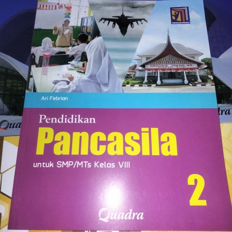 Jual Buku Paket PKn SMP Quadra Kelas 8 Kurikulum Merdeka | Shopee Indonesia