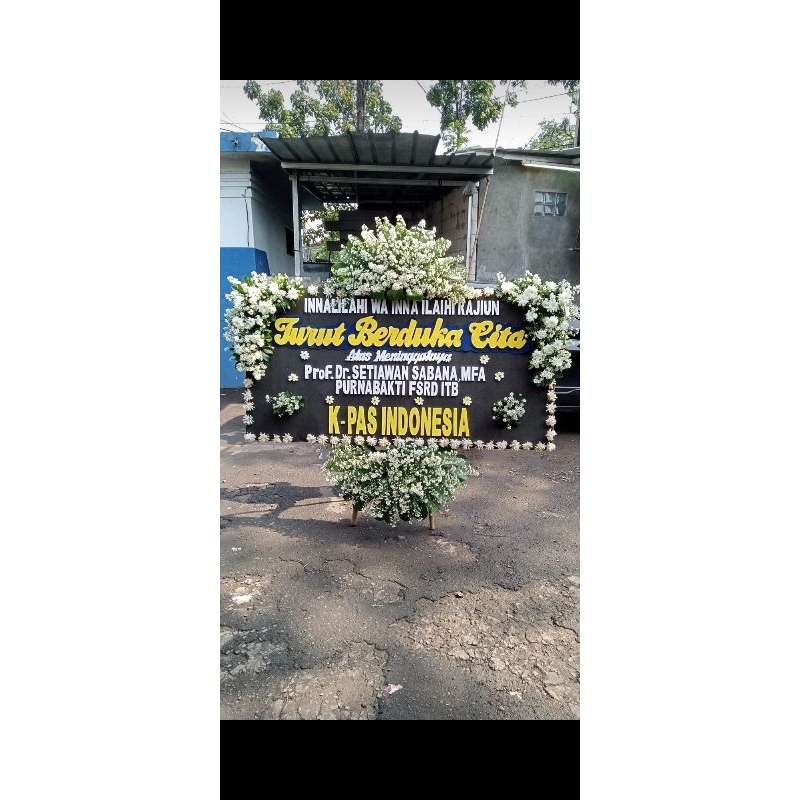 Jual bunga papan, bunga ucapan untuk semua acara, bunga 4 titik ukuran ...