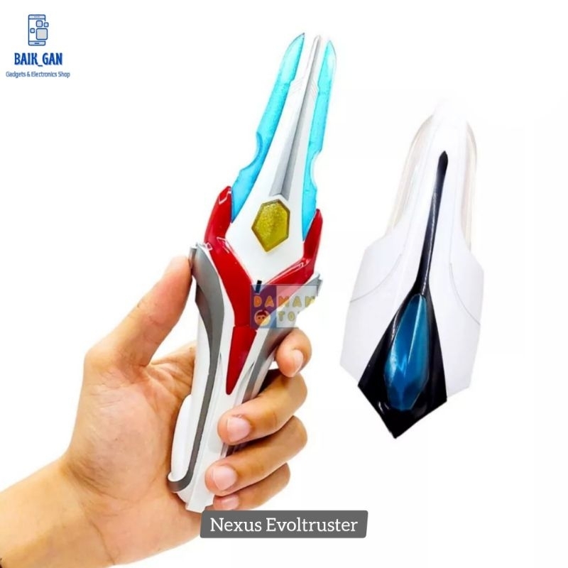 Jual Mainan Senjata Nexus Evoltruster Alat Berubah Ultraman Nexus ...