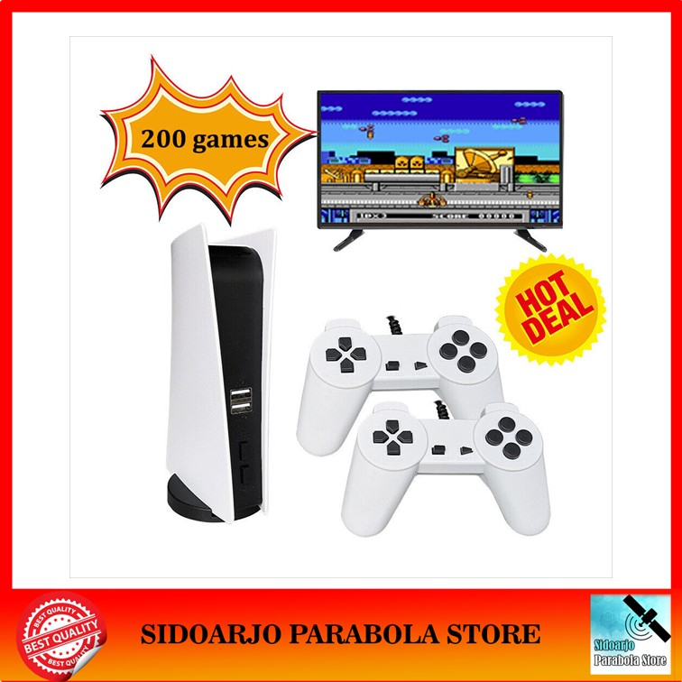 Jual Video Game Mini Retro Classic Built In 200 Games GS5 Game Station ...