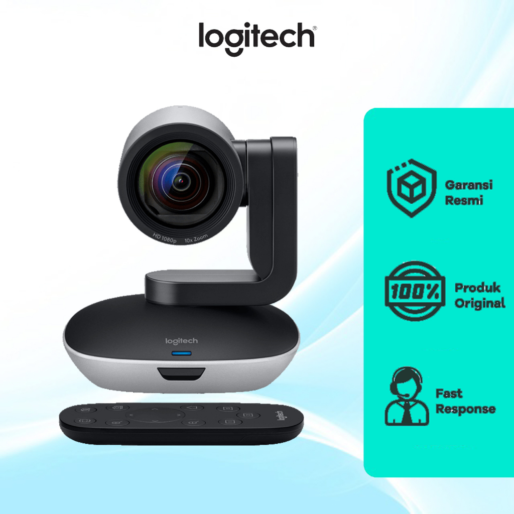Jual Logitech Camera PTZ Pro 2 Video Conference - Garansi 2 Tahun ...
