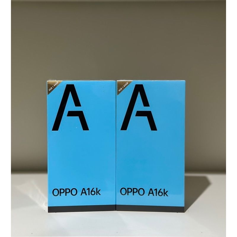 Jual NEW/BARU OPPO A16K RAM 4 ROM 64 GB ORIGINAL GARANSI RESMI 2 TAHUN ...