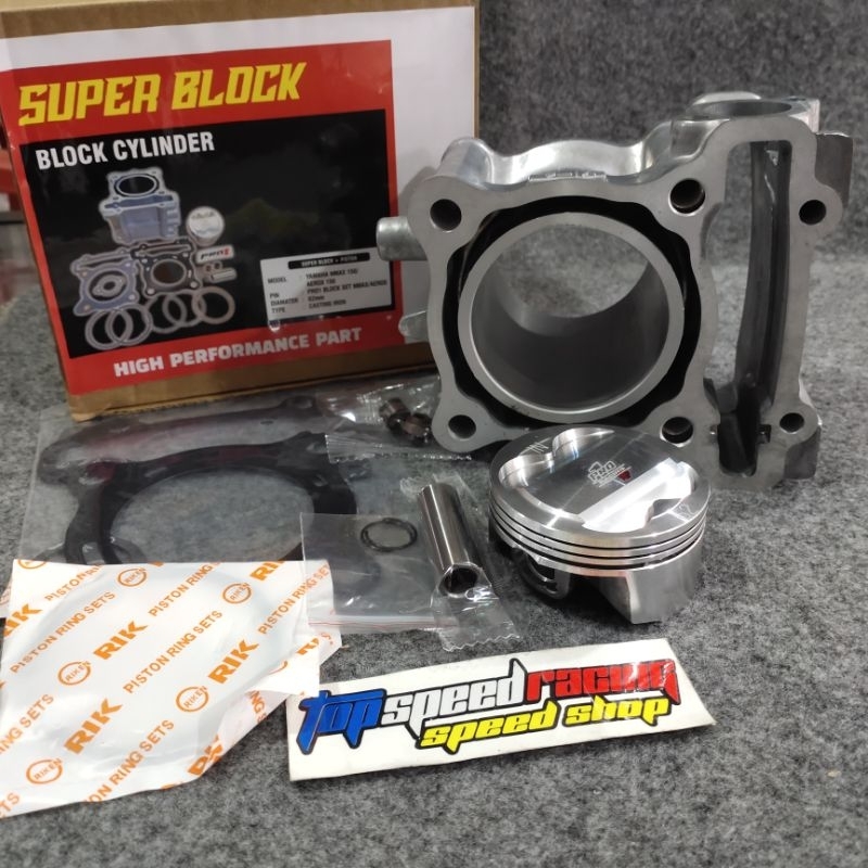 Jual BLOK SEHER PRO 1 RACING BORE UP 62mm BUAT YAMAHA NMAX 155 , AEROX ...