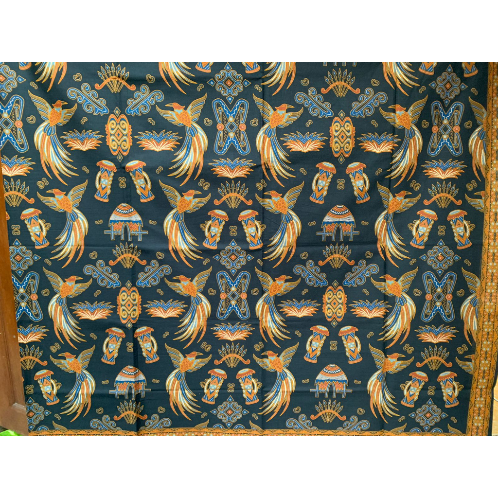Jual KAIN BATIK PREMIUM 100% KATUN MOTIF PAPUA | Shopee Indonesia
