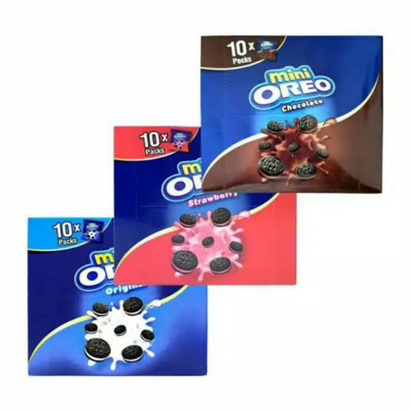 Jual Oreo Mini Box 10 x 20.4g | Shopee Indonesia