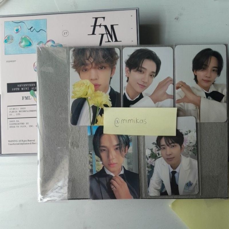 Jual FML album only rpc seventeen carat version jeonghan scoups joshua wonwoo mingyu photocard ...