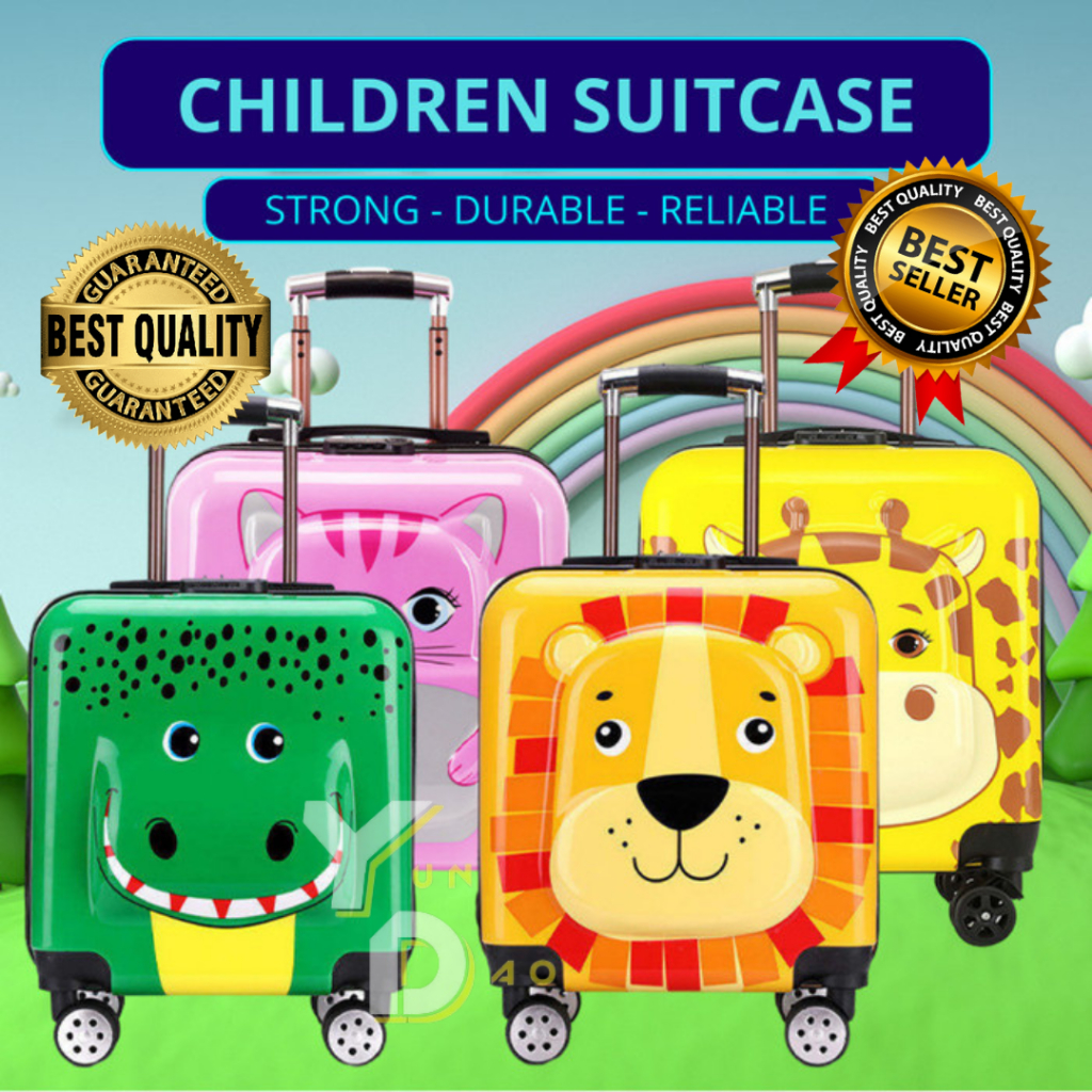 Jual BAHAN TERBARU!! Tas Koper Premium Anak Bagasi Children Trolley ...