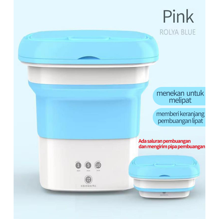 Jual Mesin Cuci Mini Portable Mesin Cuci Lipat Mini Folding Washing ...