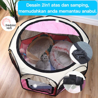 Jual Kandang Lipat Portable - Kandang Kucing Besar - Rumah Kucing Untuk ...