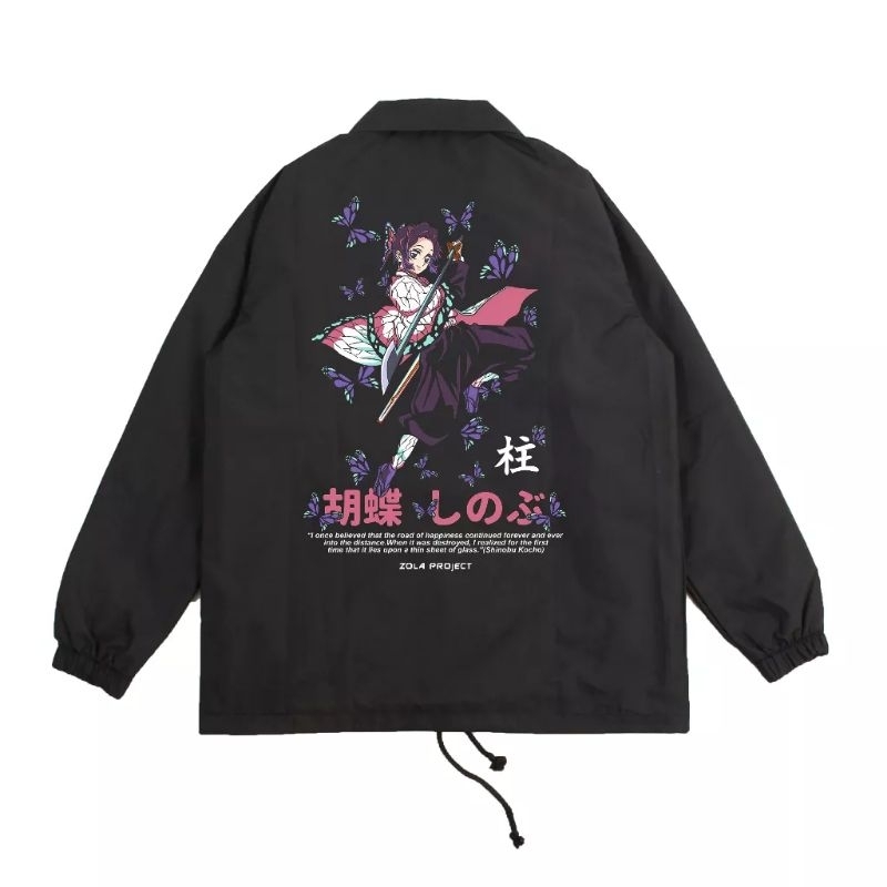 Jual Jaket Coach Anime Demon Slayer Kimetsu No Yaiba Hashira Shinobu ...