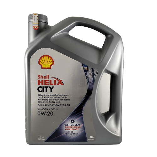 Jual Shell Helix City 0W-20 Fully Synthetic Motor Oil - API SP SN Plus ...