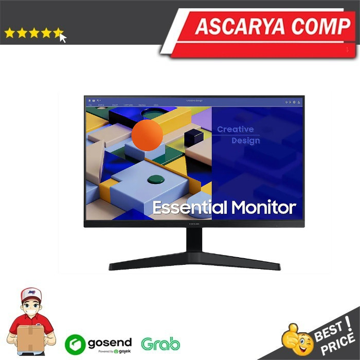 Jual Monitor Samsung 27 inch LS27C310 27" S31C IPS 75Hz HDMI | Shopee ...
