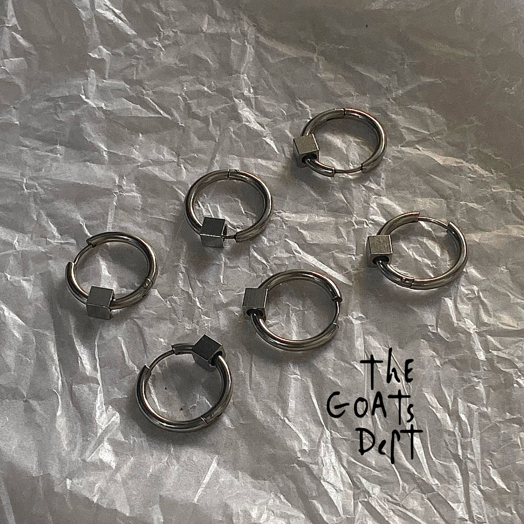 Jual The Goats Dept - Loop Box Earring Original / tgd722 anting ...