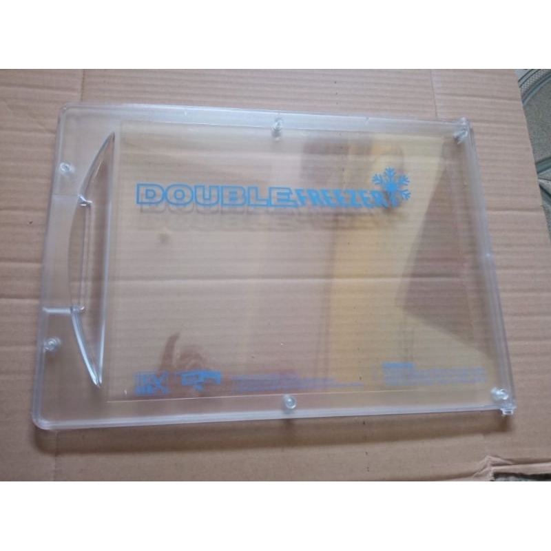 Jual Tutup Freezer kulkas Sharp Double Freezer 1 pintu Original Sharp ...