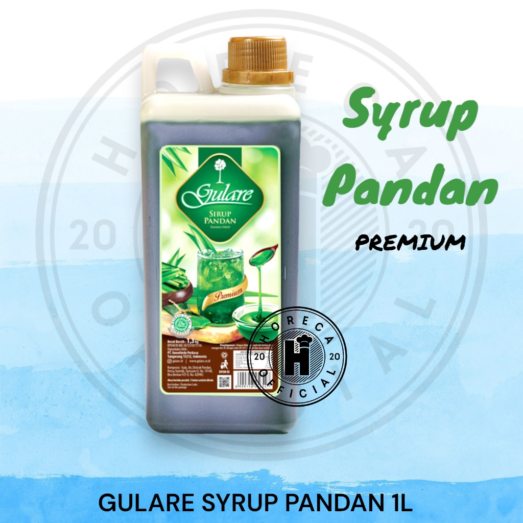 Jual GULARE PANDAN SYRUP 1,3KG | SIRUP PANDAN GULARE 1300GR | Shopee ...