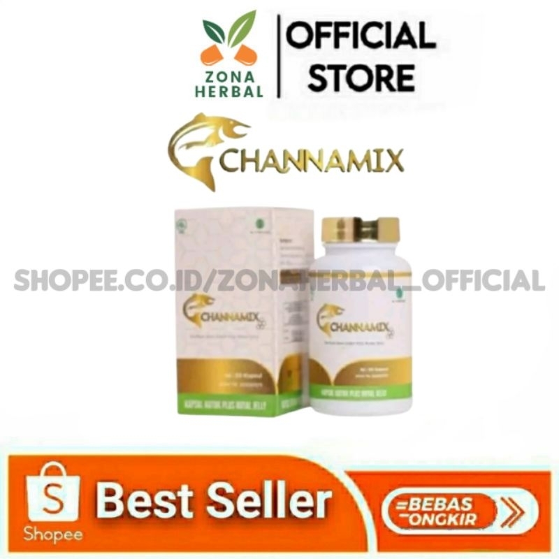Jual CHANNAMIX - Kapsul Ikan Kutuk Original Membantu Mempercepat Proses ...