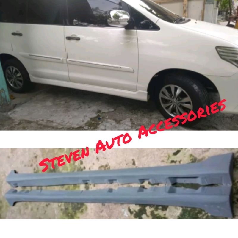 Jual Sideskirt bodykit kijang innova tipe V 2005 2007 2009 2011 2013 ...