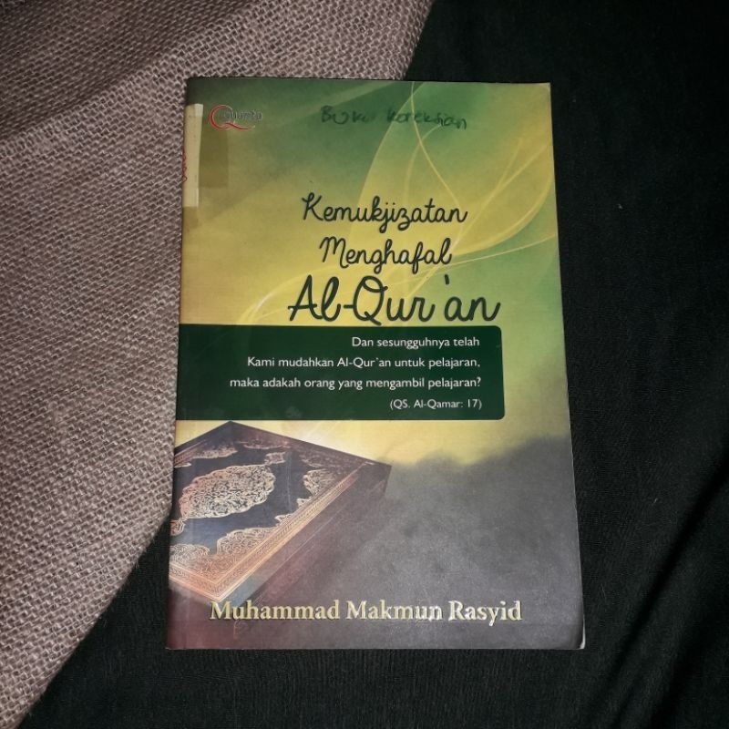Jual Kemukjizatan Menghapal Alquran -- BUKU NONFIKSI (Muhammad Makmun ...