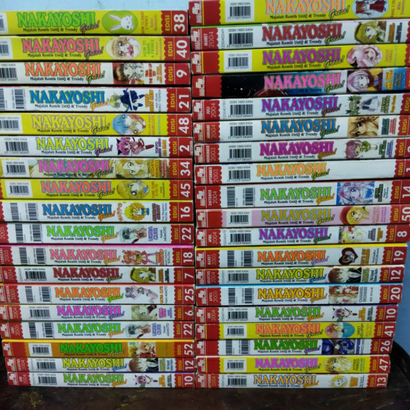 Jual KOMIK RANDOM NAKAYOSHI, SHONEN, STAR DLL | Shopee Indonesia