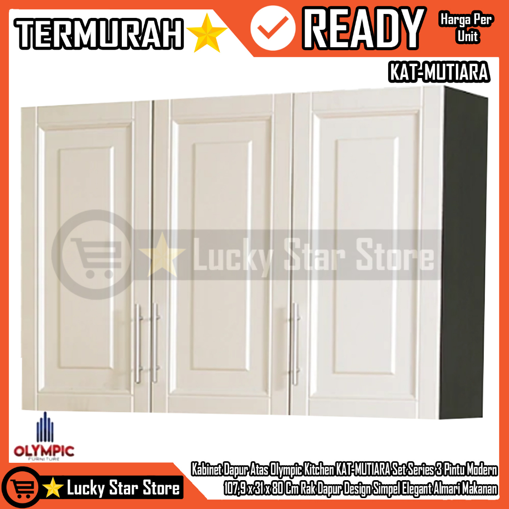 Jual [Instan] Kabinet Dapur Atas Olympic Kitchen KAT-MUTIARA Set Series ...