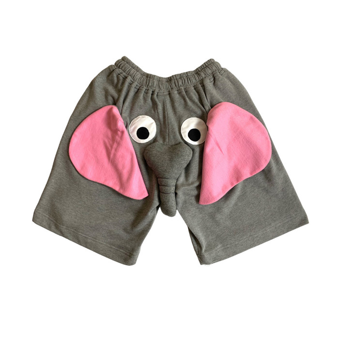 Jual Celana Gajah Celana Kolor Pria Celana Pendek Warna Abu-abu ...