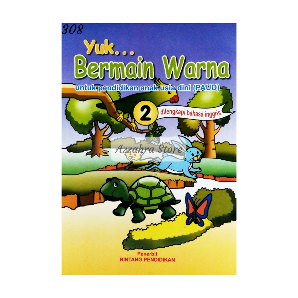 Jual Buku LKS Anak TK Taud RA Paud SD MI Yuk Bermain Warna Semester 2 ...