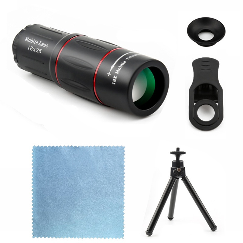 Jual Lensa Zomm Lens Kamera Tele Zoom HP APEXEL 18X ZOOM LENSA ...