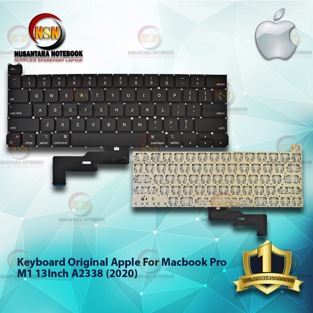 Jual Keyboard Apple ORI for Mac Pro 13" M1 A2338 (2020) | Shopee Indonesia