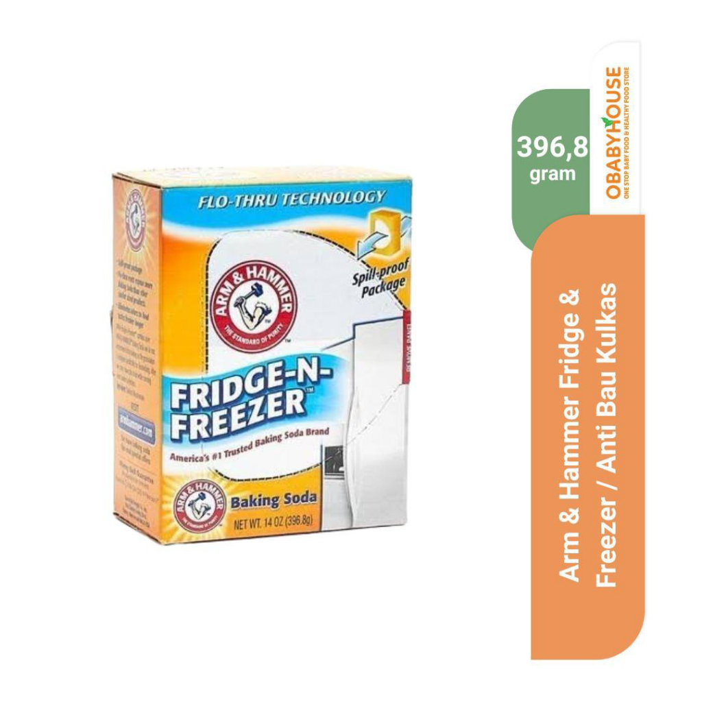 Jual Arm & Hammer Fridge & Freezer / Anti Bau Kulkas 396.8 gr | Shopee ...