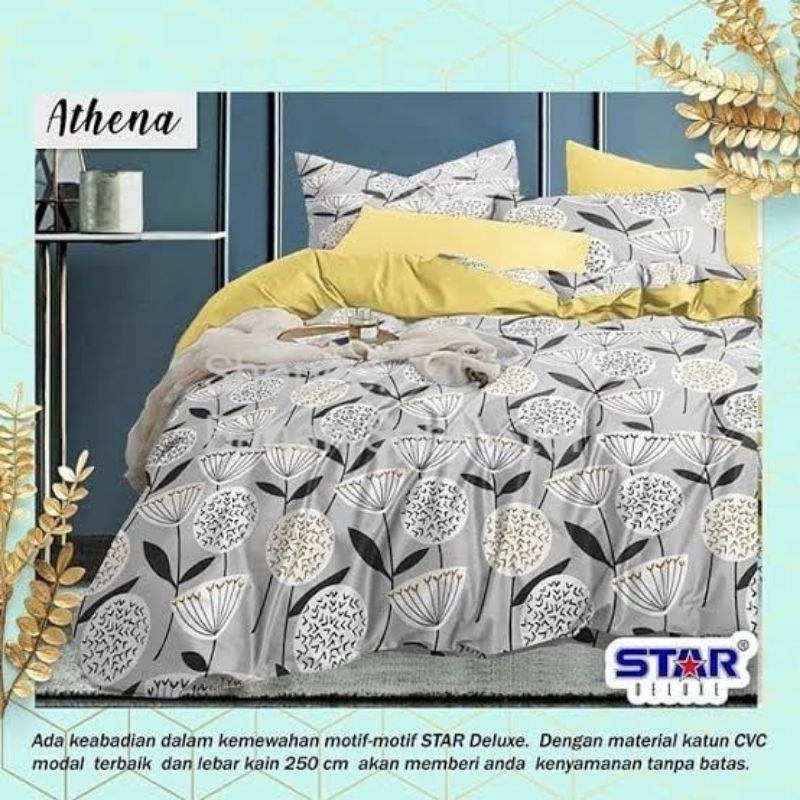 Jual Bahan Kain Sprei Star - Athena | Shopee Indonesia