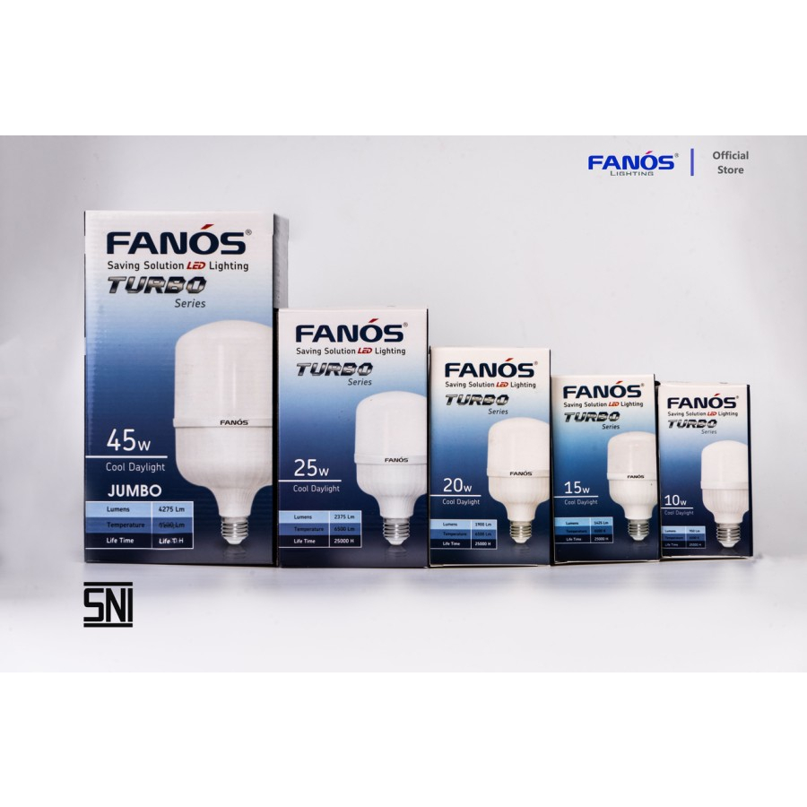 Jual Fanos Turbo Led Bulb Cahaya Sangat Terang dan Bergaransi Kualitas ...