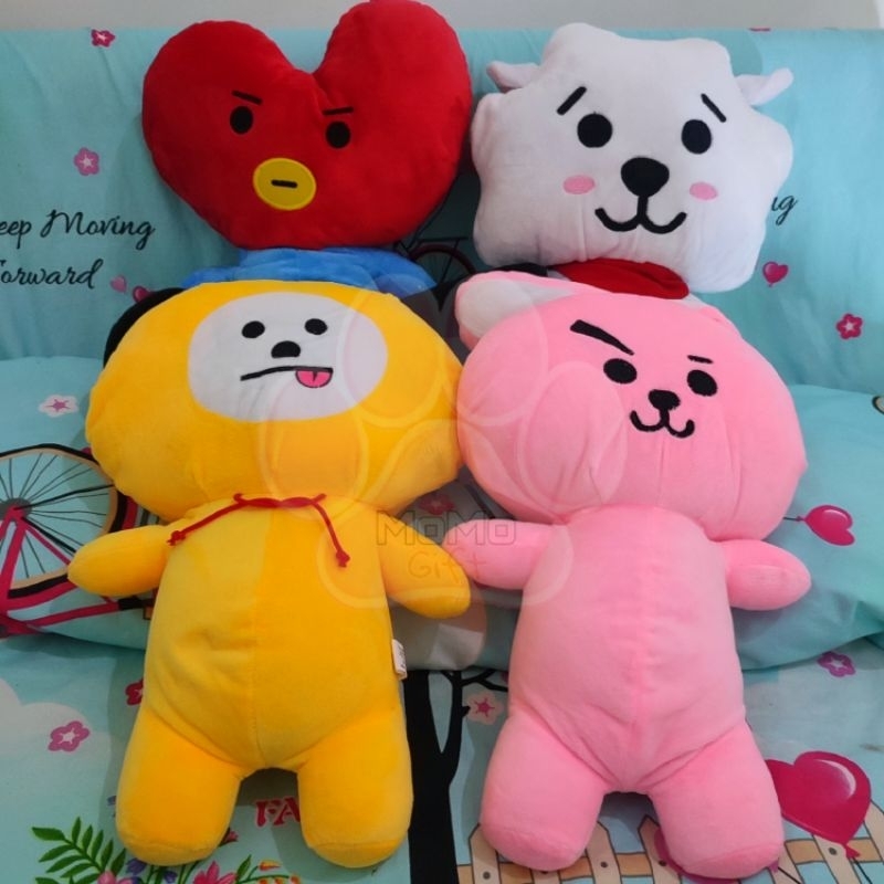 Jual Boneka BT21 BTS Fanmade | Bangtan Vocal Line Free Pouch Zipper ...