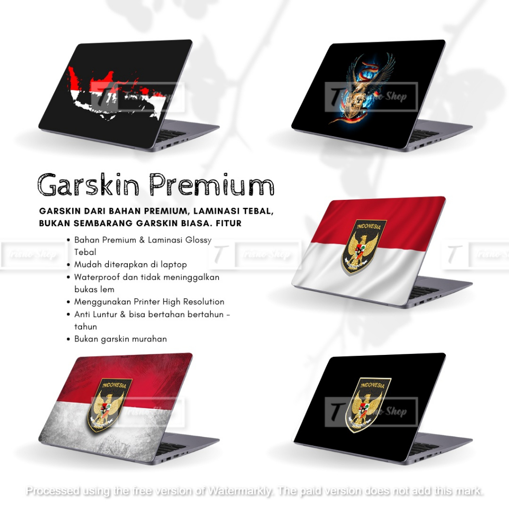 Jual Stiker Laptop | Garskin Laptop | Garuda New + Laminasi | Shopee ...