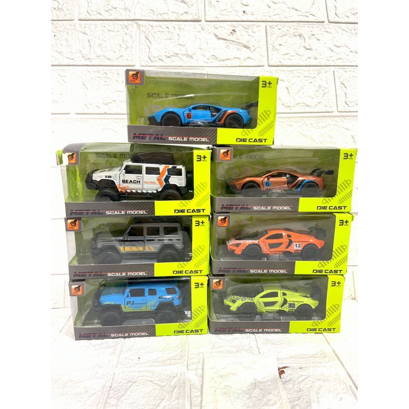 Jual DIE CAST METAL SCALE MODEL - MAINAN MOBIL BESI BANYAK VARIASINYA ...