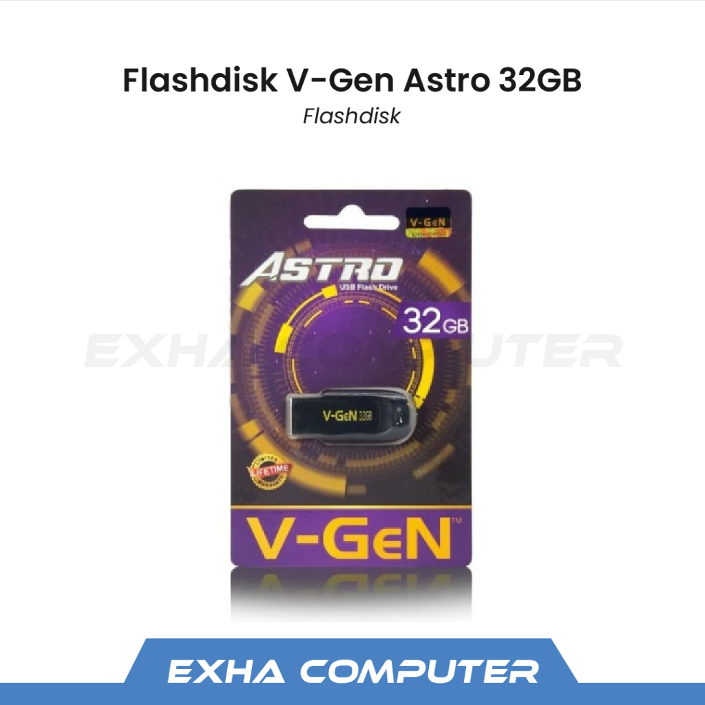 Jual Flashdisk V-Gen Astro 8GB / 16GB / 32GB / 64GB USB Vgen Flash disk ...