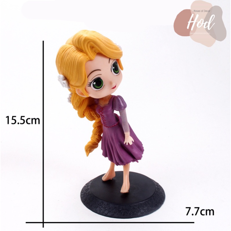 Jual Topper Princess Premium Hiasan Kue Putri PVC Elsa Anna Snow White ...