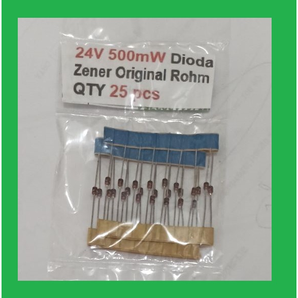 Jual QTY 25 pcs 24V 500mW Dioda Zener Original Rohm | Shopee Indonesia