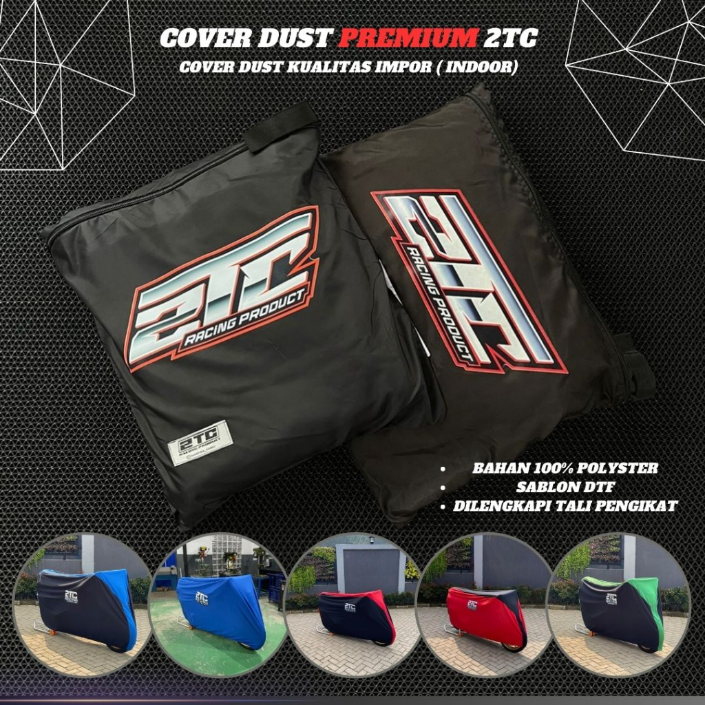 Jual SARUNG MOTOR COVER DUST PREMIUM 2TC NINJA PCX N MAX AEROX NSR ...