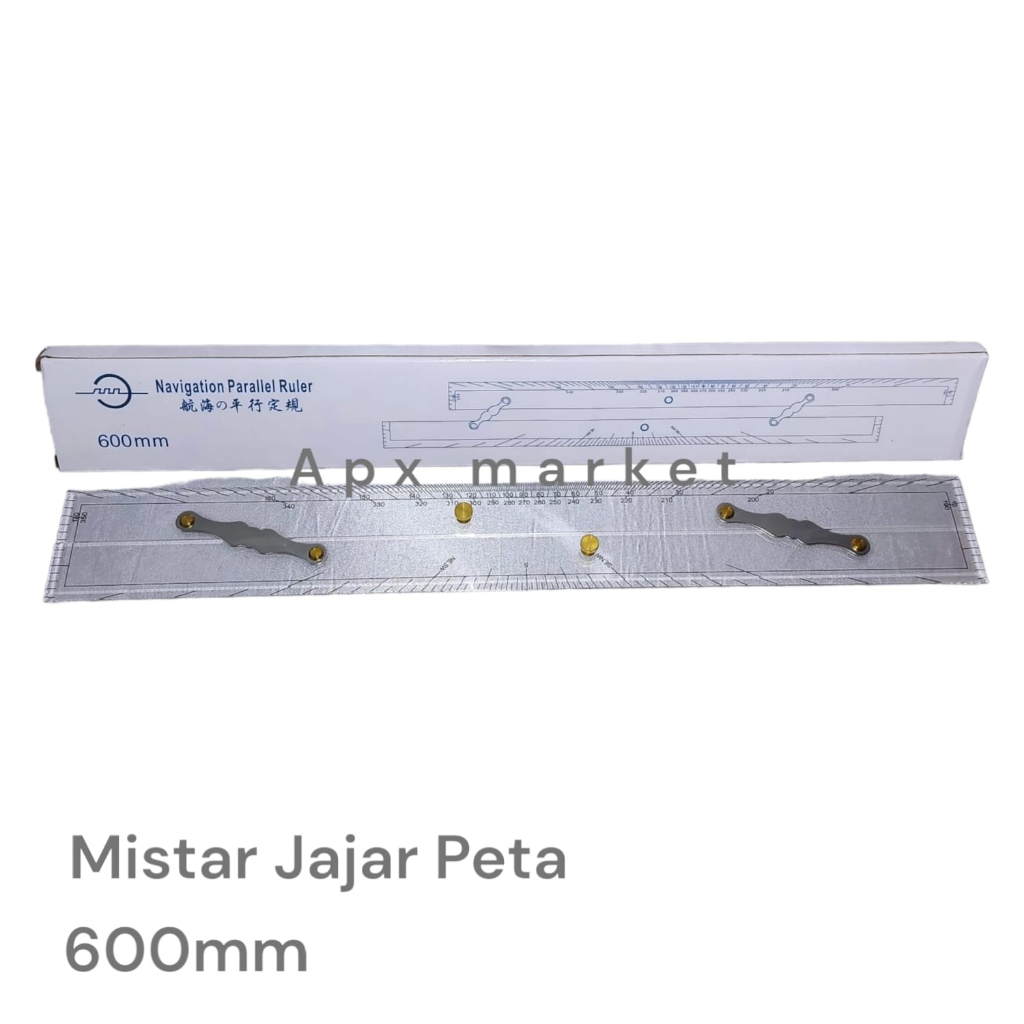 Jual Mistar Jajar Peta (Parallel Ruler) 600mm | Shopee Indonesia