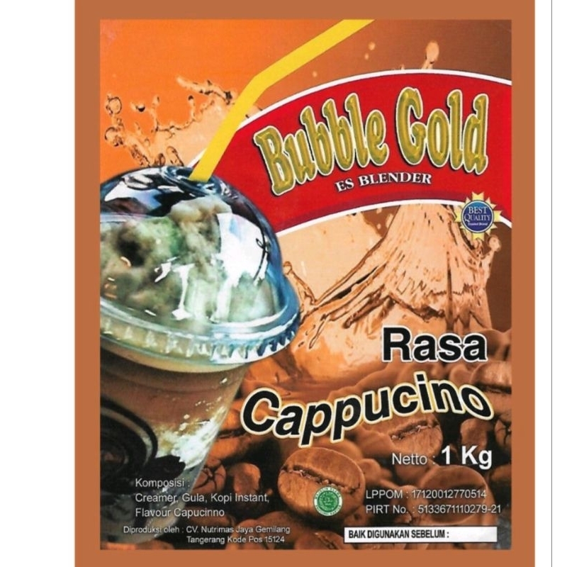 Jual Paket Murah Bubble Gold Es Blend (Isi 3 Varian Rasa 3KG) | Shopee ...