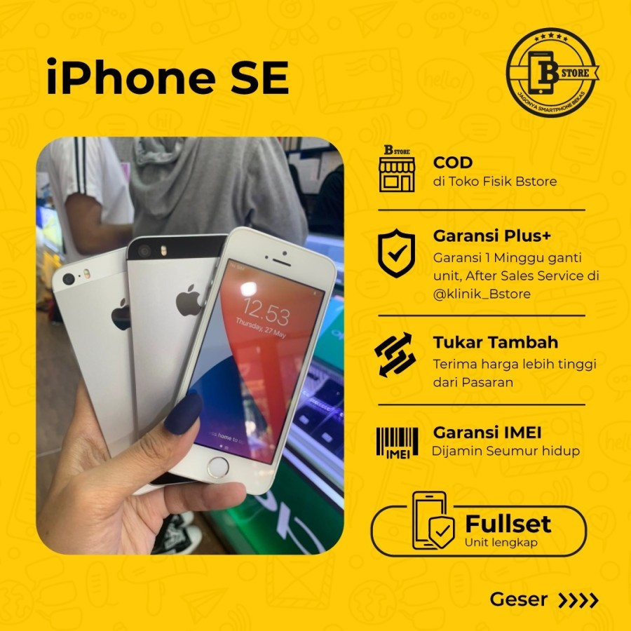 Jual iPhone SE 32 GB - BATANGAN- 32GB - COD Surabaya | Shopee Indonesia