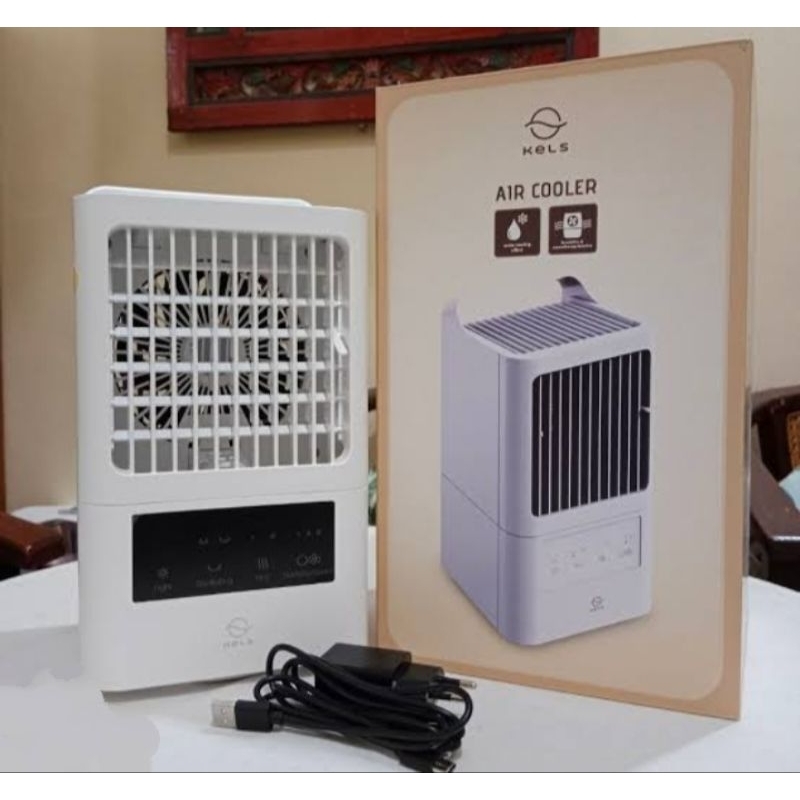 Jual AIR COOLER KELS DECLAN ROTATING FAN KIPAS DENGAN AIR PENDINGIN ...