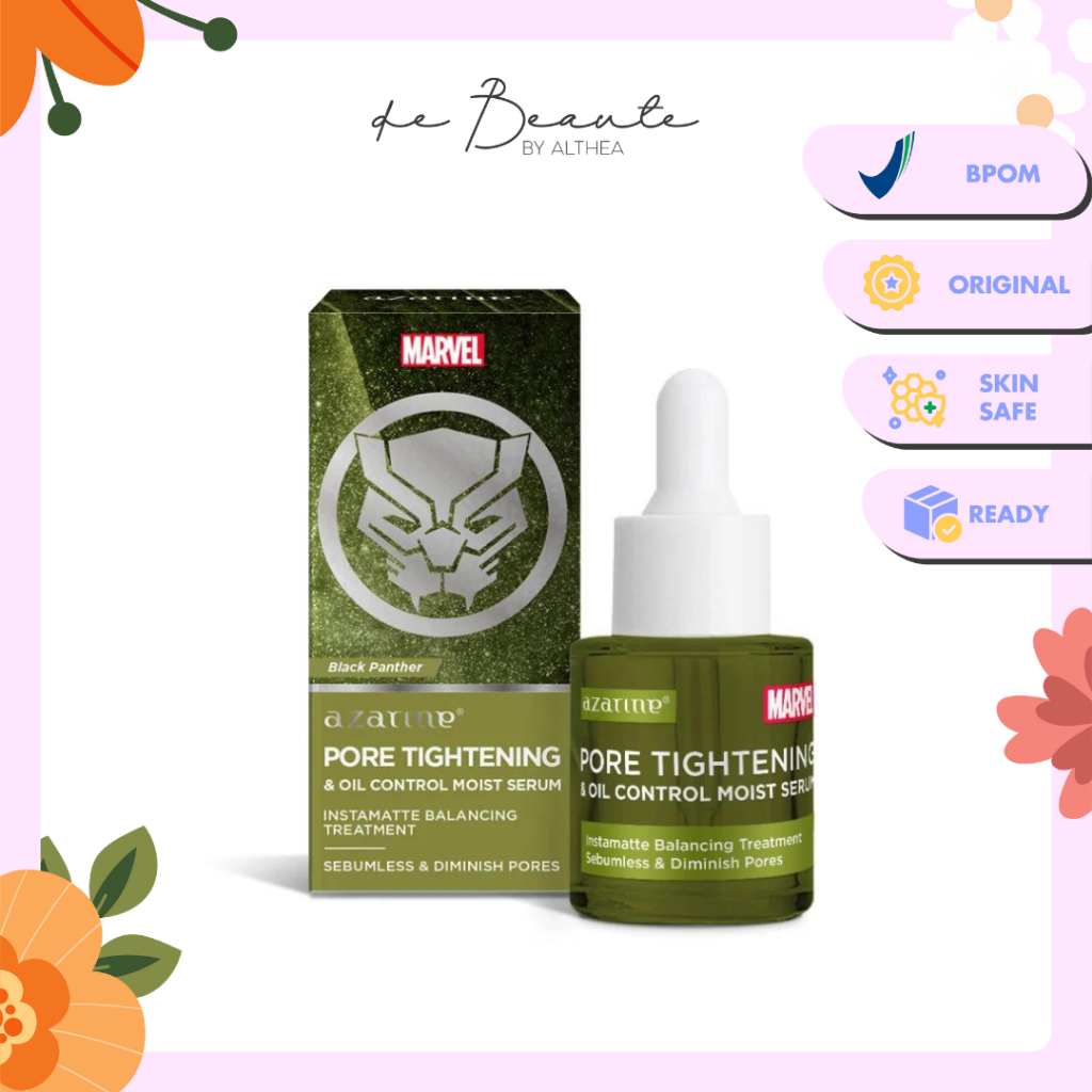 Jual Azarine x Marvel Pore Tightening & Oil Control Moist Serum 20ml ...