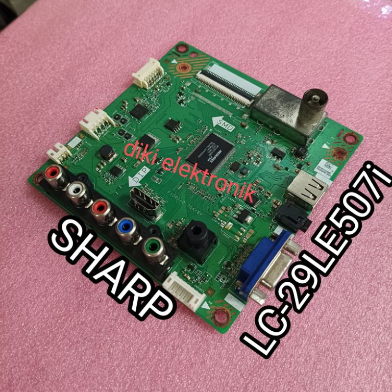 Jual MESIN TV SHARP LC-29LE507i MOTHERBOARD - MAINBOARD - MOBO - MB TV | Shopee Indonesia