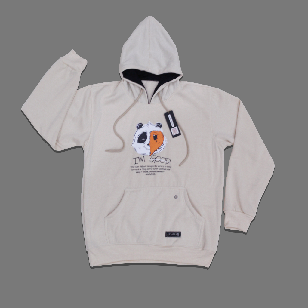 Jual HOODIE PRIA DISTRO ANTARES ORIGINAL IM GOOD CREAM | Shopee Indonesia