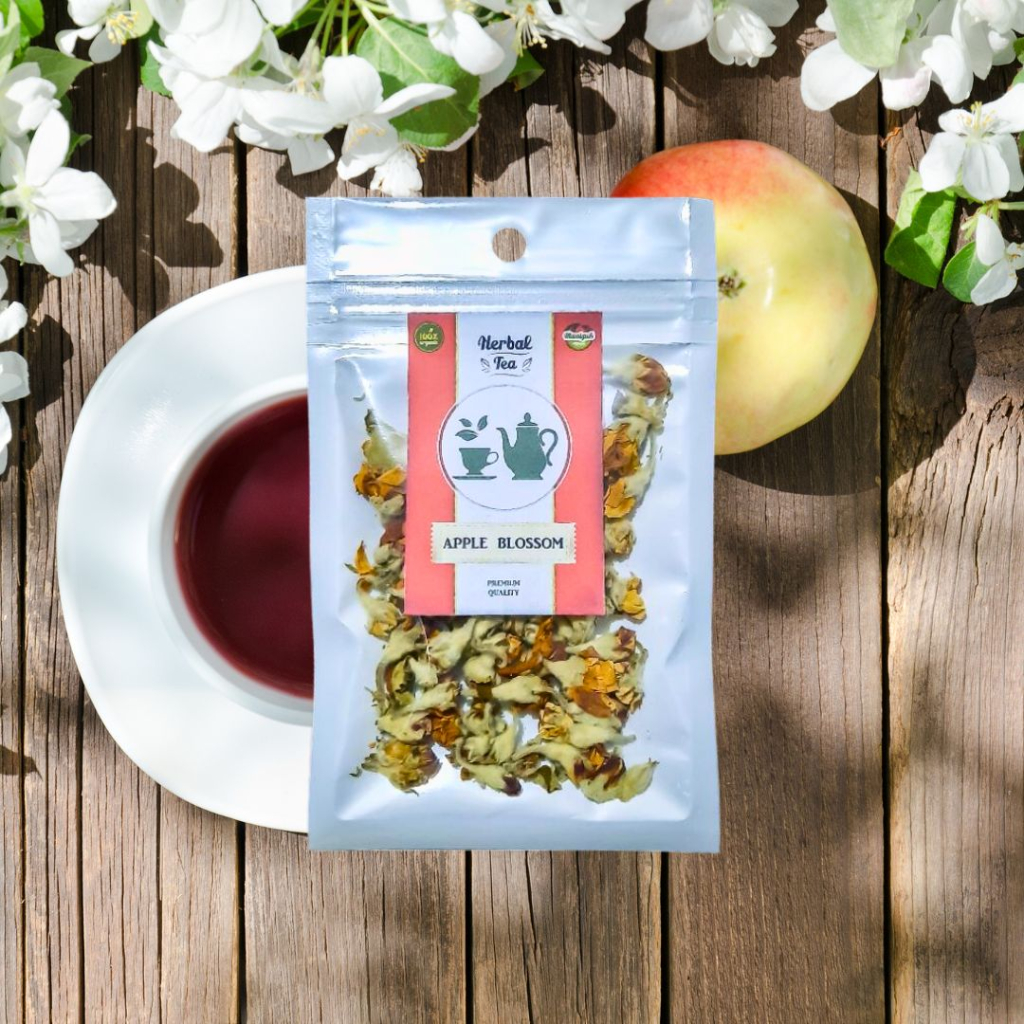 Jual Teh Bunga Apel / Apple Blossom Flower Tea / Teh Bunga Herbal Alami ...