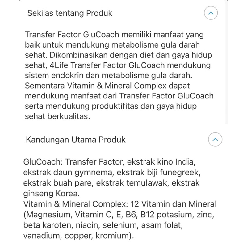 Jual Paket bundel Glucoach dan VM (vitamin mineral) | Shopee Indonesia